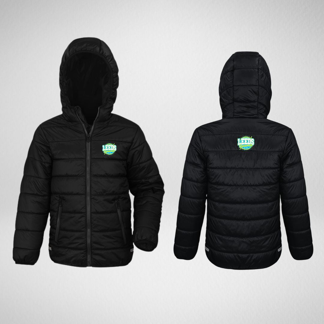 Leeds Dynamite Kids Hooded Puffer Jacket – Clic Clothing
