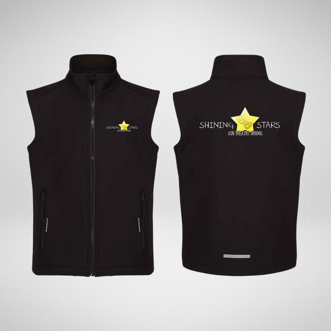 Shining Stars Theatre School Softshell Gilet – Clic Clothing