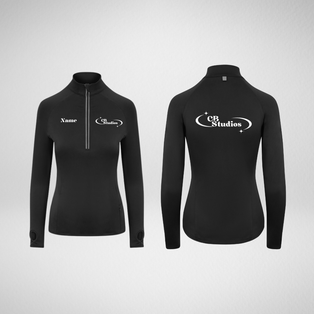 CB Studios Stretch 1/4 Zip Top – Clic Clothing