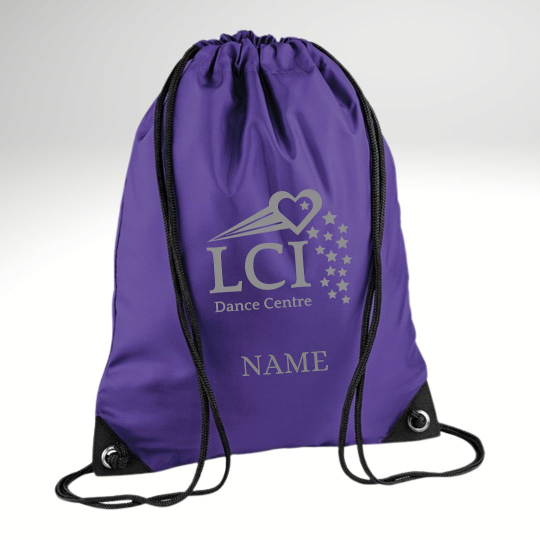 LCI Dance Centre Drawstring Bag – Clic Clothing