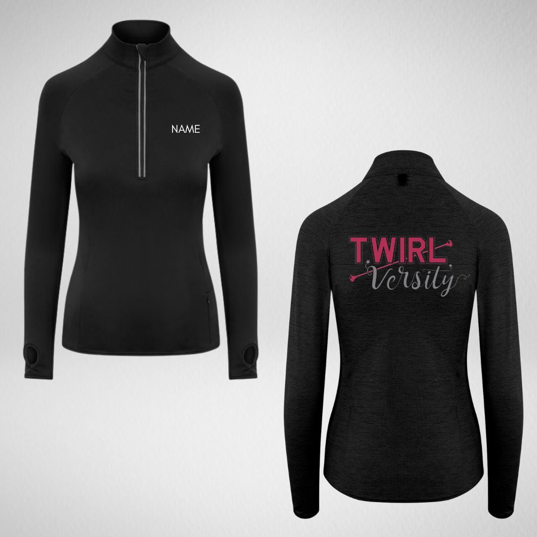Twirl Versity Stretch 1/4 Zip Top – Clic Clothing