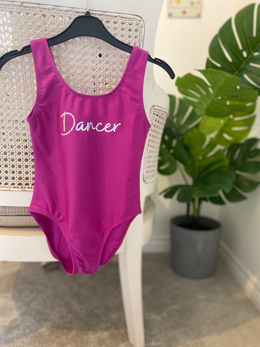 Holographic Dancer Print Leotard – Clic Clothing